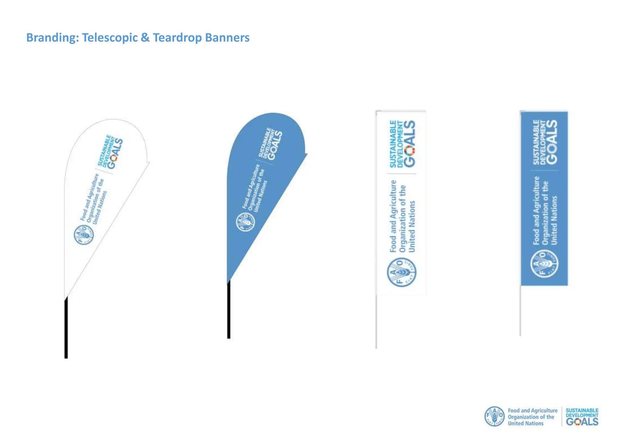 FAO Namibia Branding for signage, corporate wear and promotional ...