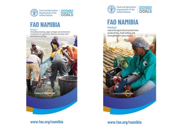 FAO Namibia Branding for signage, corporate wear and promotional ...