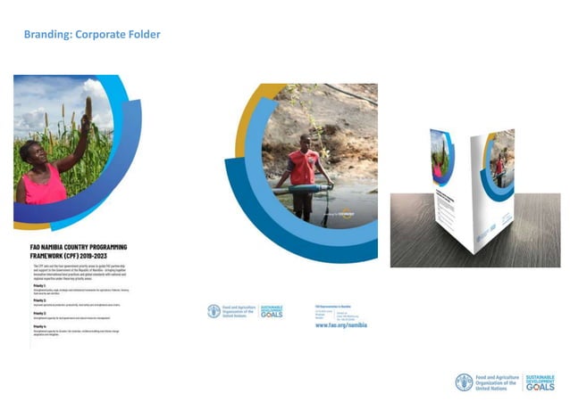 FAO Namibia Branding for signage, corporate wear and promotional ...