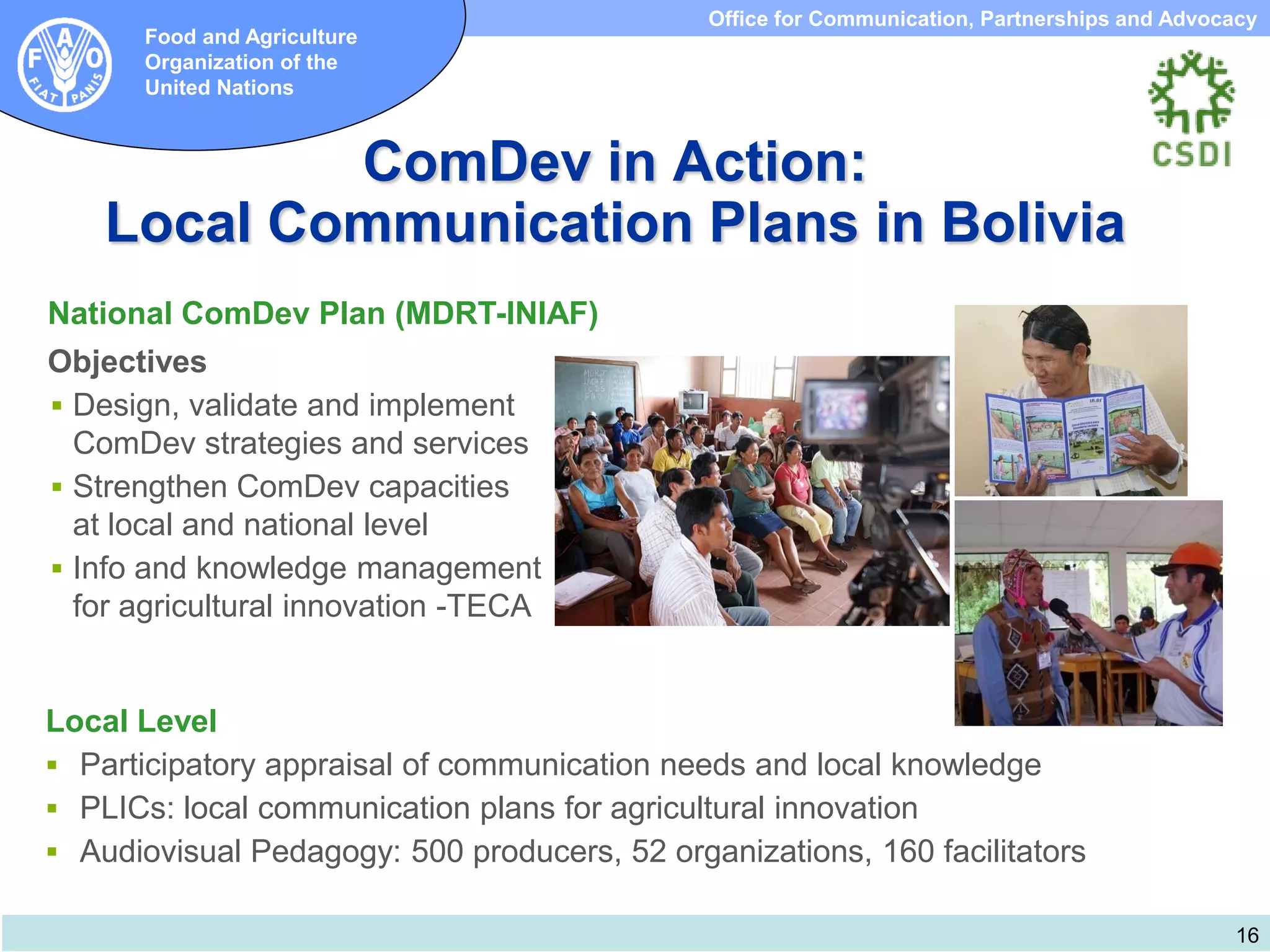 Communication for Rural Development | PDF