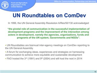 Communication for Rural Development | PDF