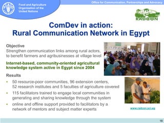 Communication for Rural Development | PDF