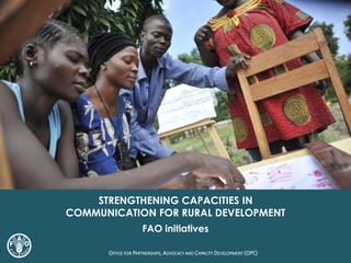 Strengthening Capacities in Communication for Rural Development | PPT