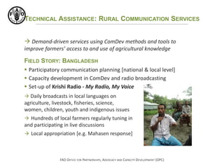 Farming for the Future: Rural Communication Services to Advance Family ...