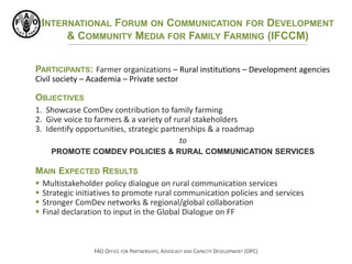 Farming for the Future: Rural Communication Services to Advance Family ...