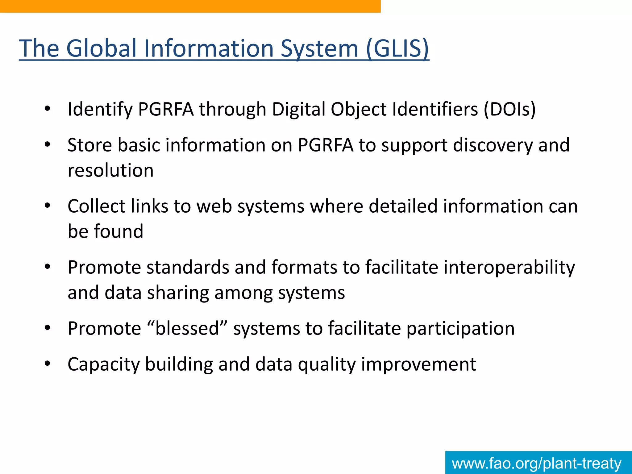 FAO DOI presentation by Marco Marsella | PDF
