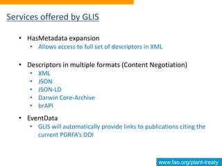 FAO DOI presentation by Marco Marsella | PDF