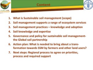 Sustainable Soil Management Pillar 1 of the Global Soil Partnership ...