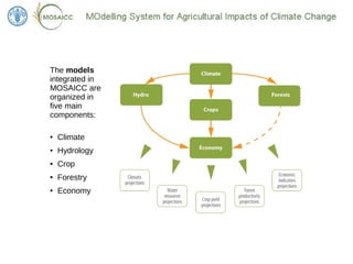 Fao modelling system for agricultural impacts of climate change | PDF