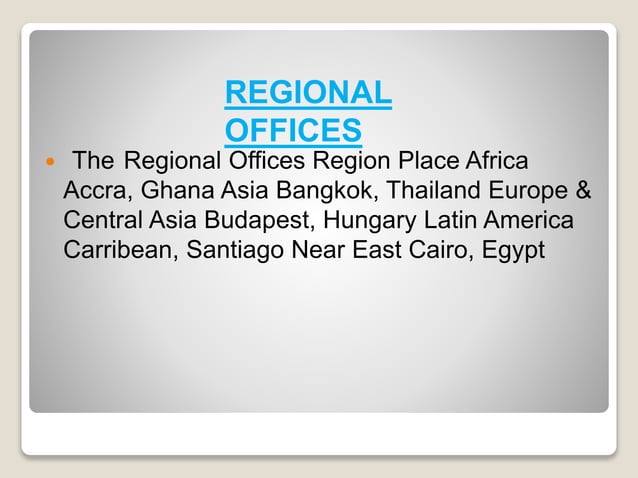 FAO - FOOD AND AGRICULTURE ORGANIZATION -Power Point Presentation ...