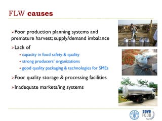 Food loss and waste reduction in support of sustainable food systems | PDF