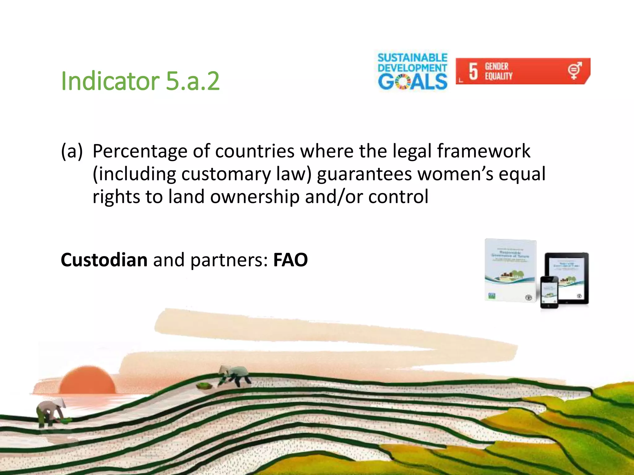 FAO's role in the SDGs indicators and practice | PPT
