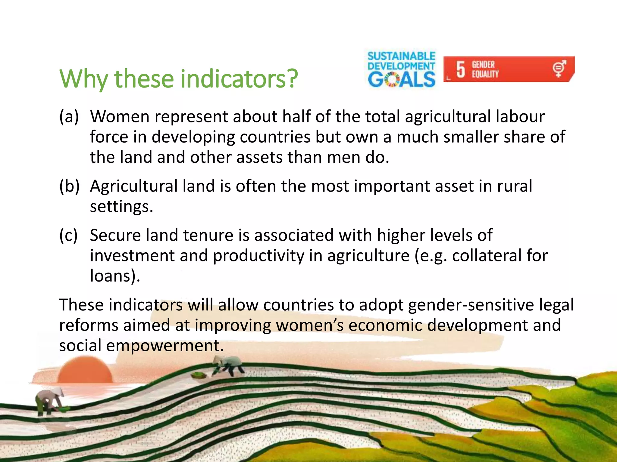 FAO's role in the SDGs indicators and practice | PPT