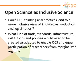 Strengthening the Sustainable Development Goals with Open Access and ...