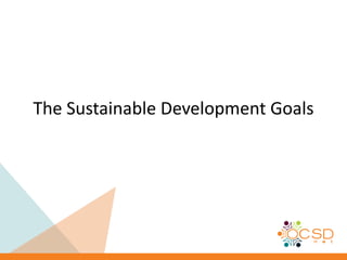 Strengthening the Sustainable Development Goals with Open Access and ...