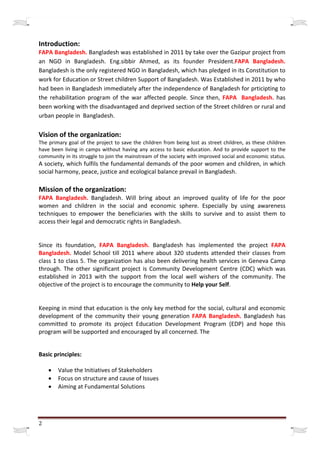 Fapa school introduction | PDF