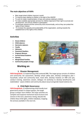 Fapa school introduction | PDF