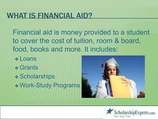 Understanding College Financial Aid | PPSX | Student Financial Aid ...
