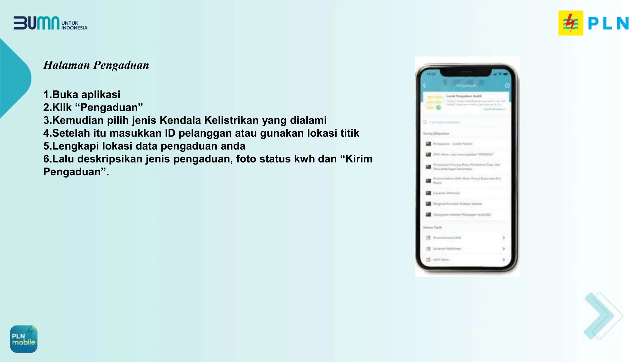penggunaan PLN Mobile bagi masy dengan HParakat | PPTX