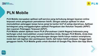 penggunaan PLN Mobile bagi masy dengan HParakat | PPTX