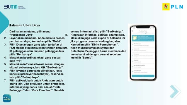 penggunaan PLN Mobile bagi masy dengan HParakat | PPTX