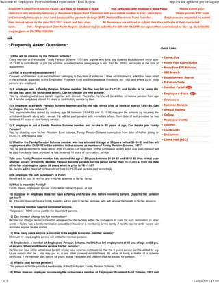 EPF Faq | PDF