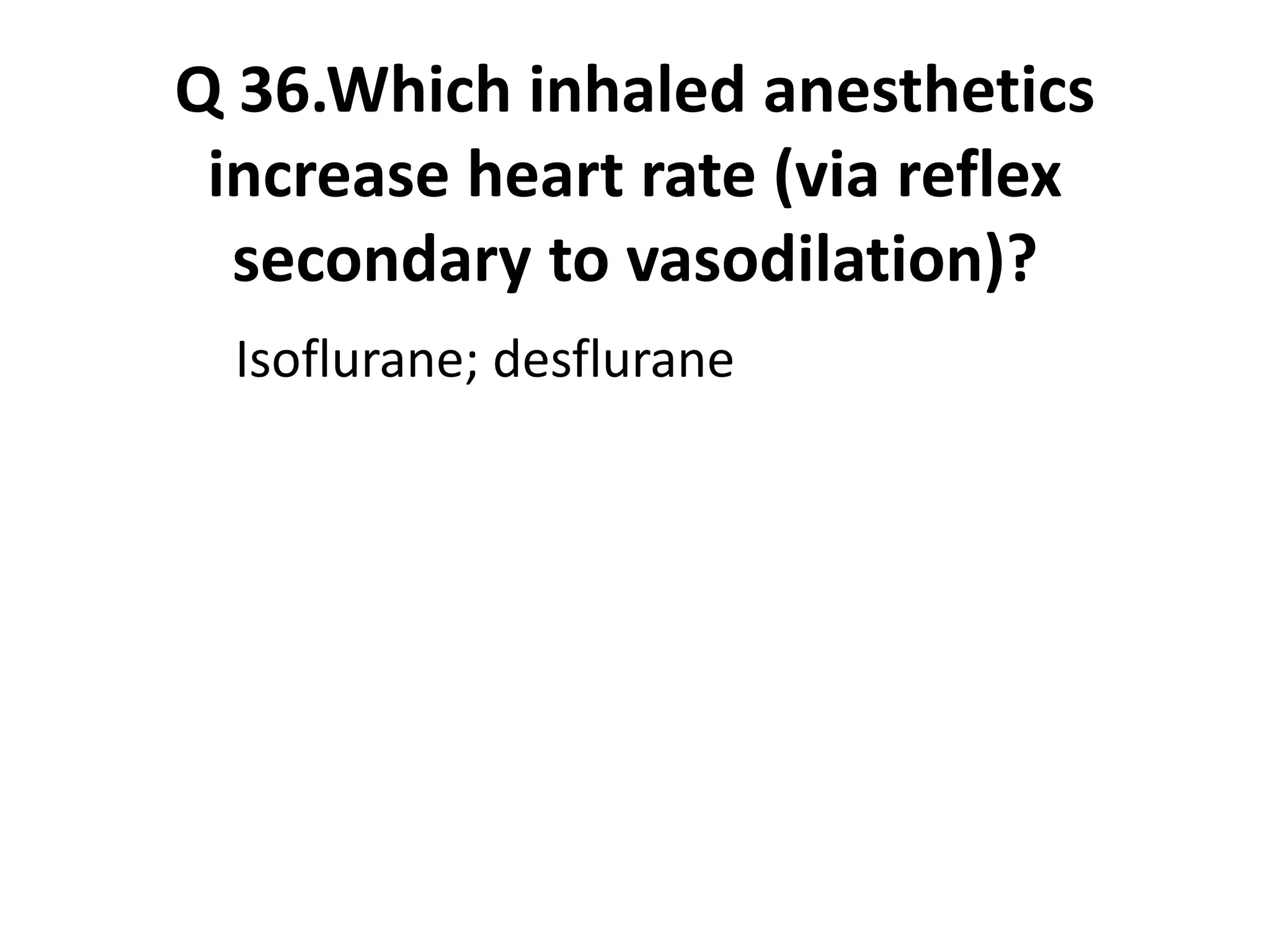 General Anesthetic drugs | PPT