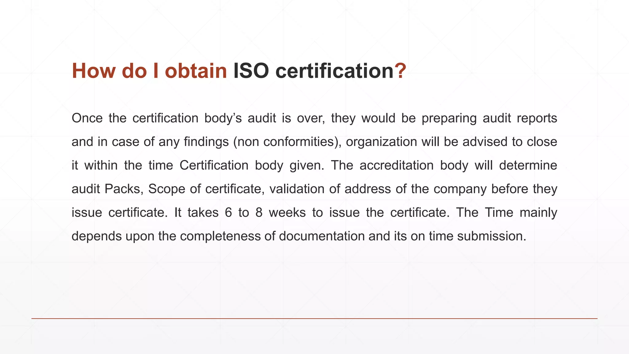FAQ - About ISO Certification | PPTX | Financial Regulation | Economy