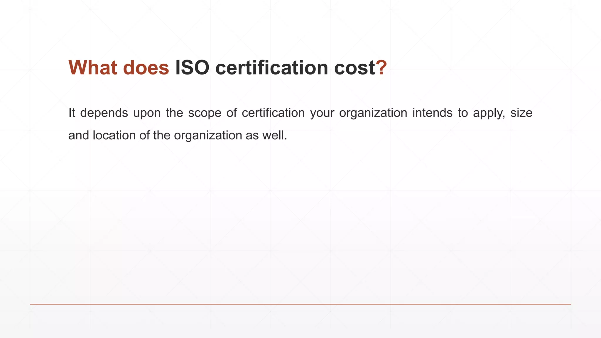 FAQ - About ISO Certification | PPTX | Financial Regulation | Economy