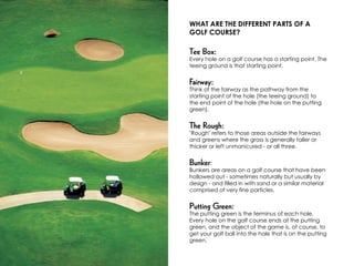 FAQ Golf Basics | PDF | Golf | Sports