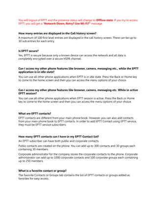 Sonim XP5 FAQ GUIDE For ATT | PDF