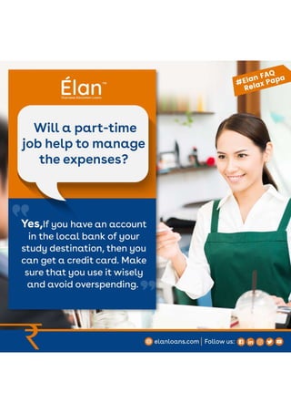 ELAN Overseas Education Loan - FAQ | PDF