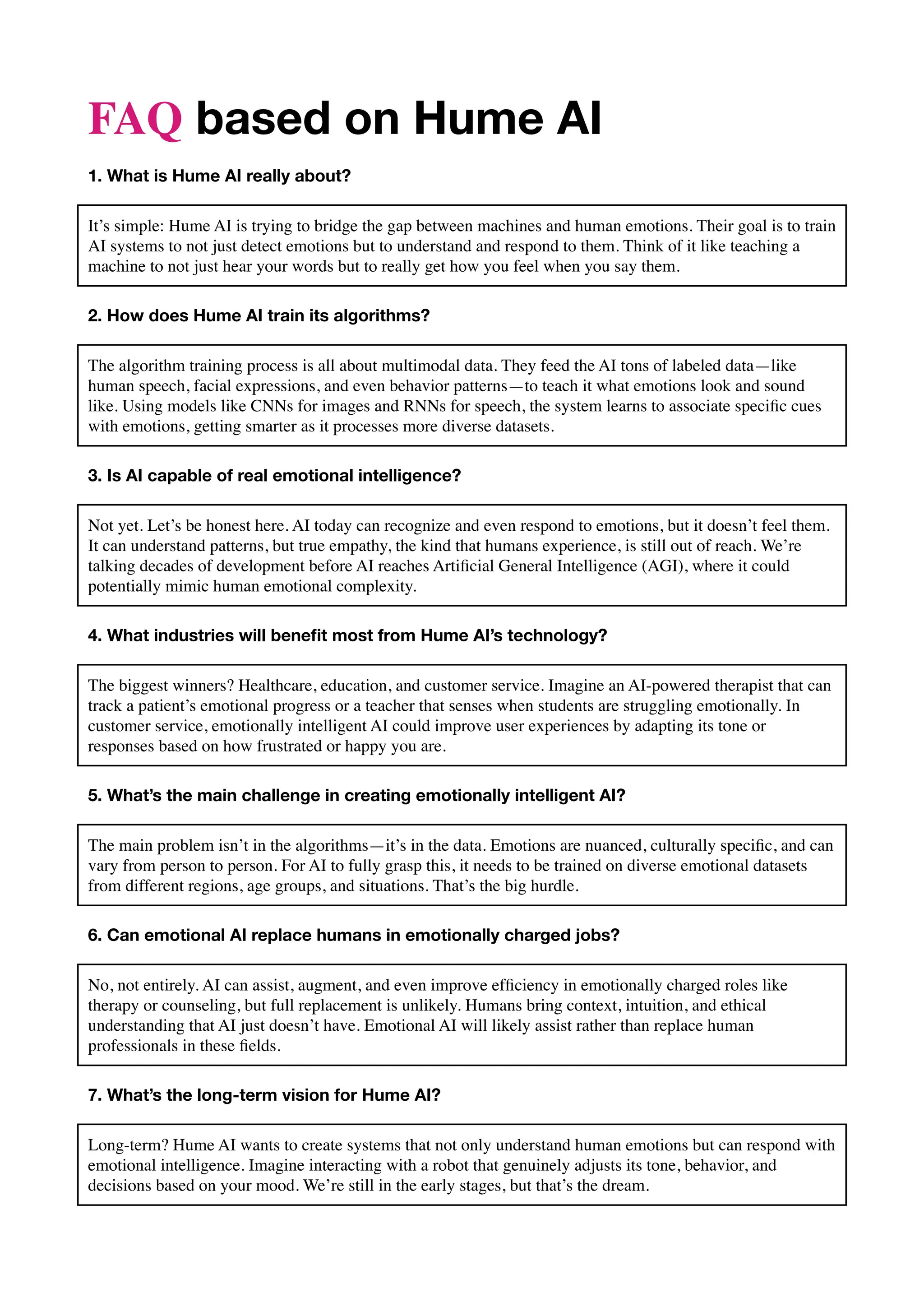 FAQ based on Hume AI.pdf ~aaryan kansari | PDF