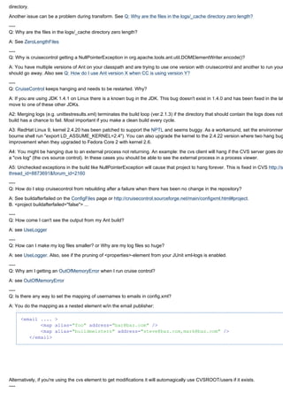 Faq cruise control | PDF