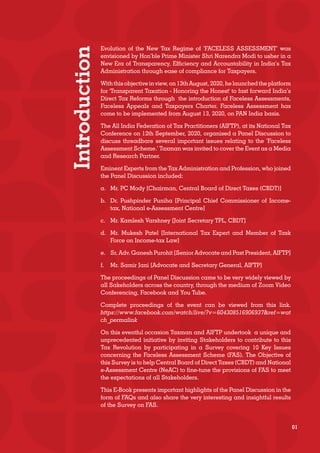 Taxmann's FAQs & Survey on Faceless Assessment | PDF