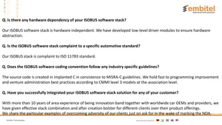 ISO BUS Introduction & Related FAQ | PPTX