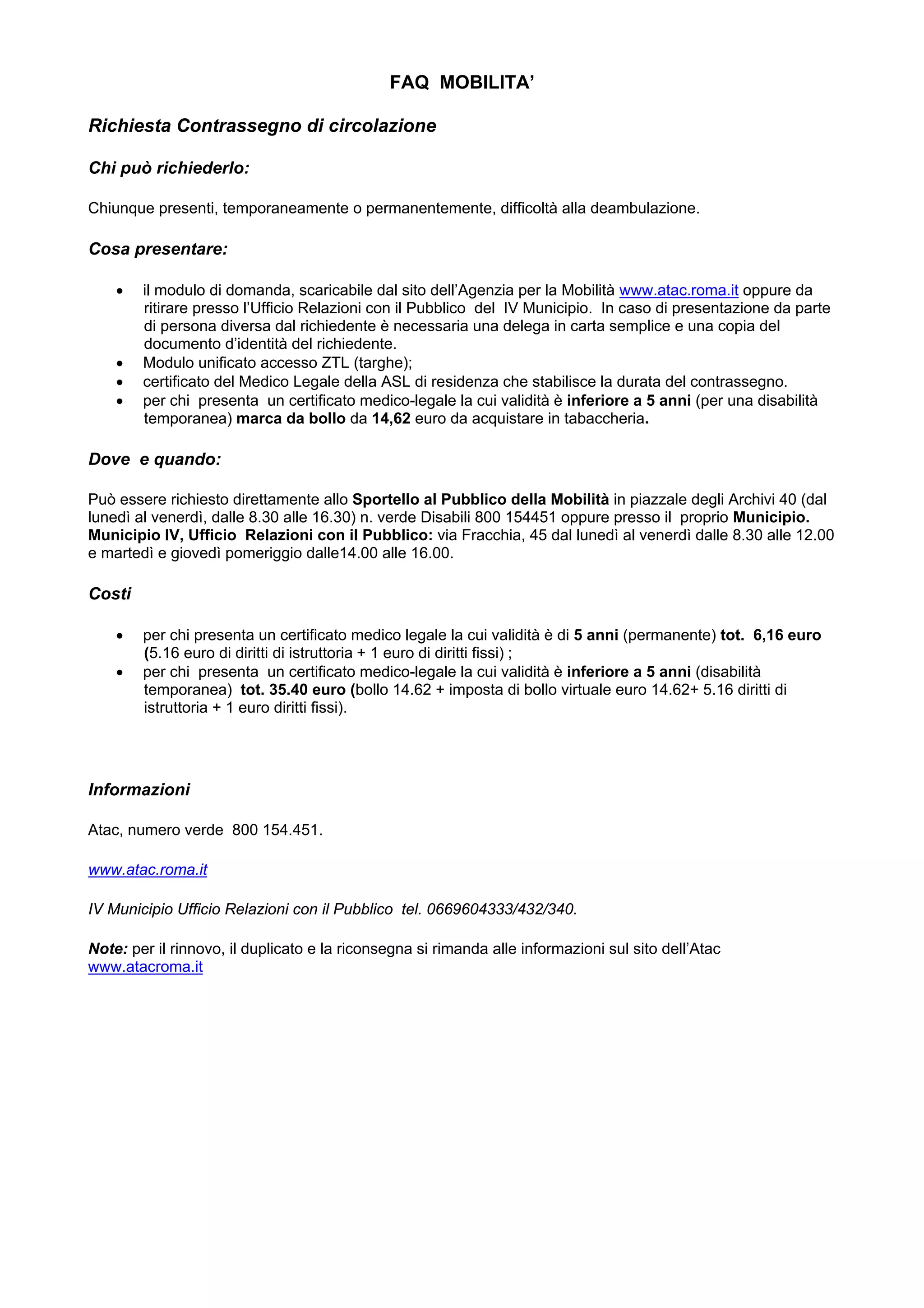Faq municipio iv | PDF