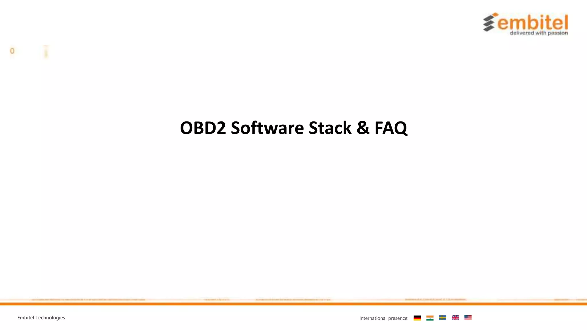 OBD2 Software Introduction & Related FAQ | PPTX