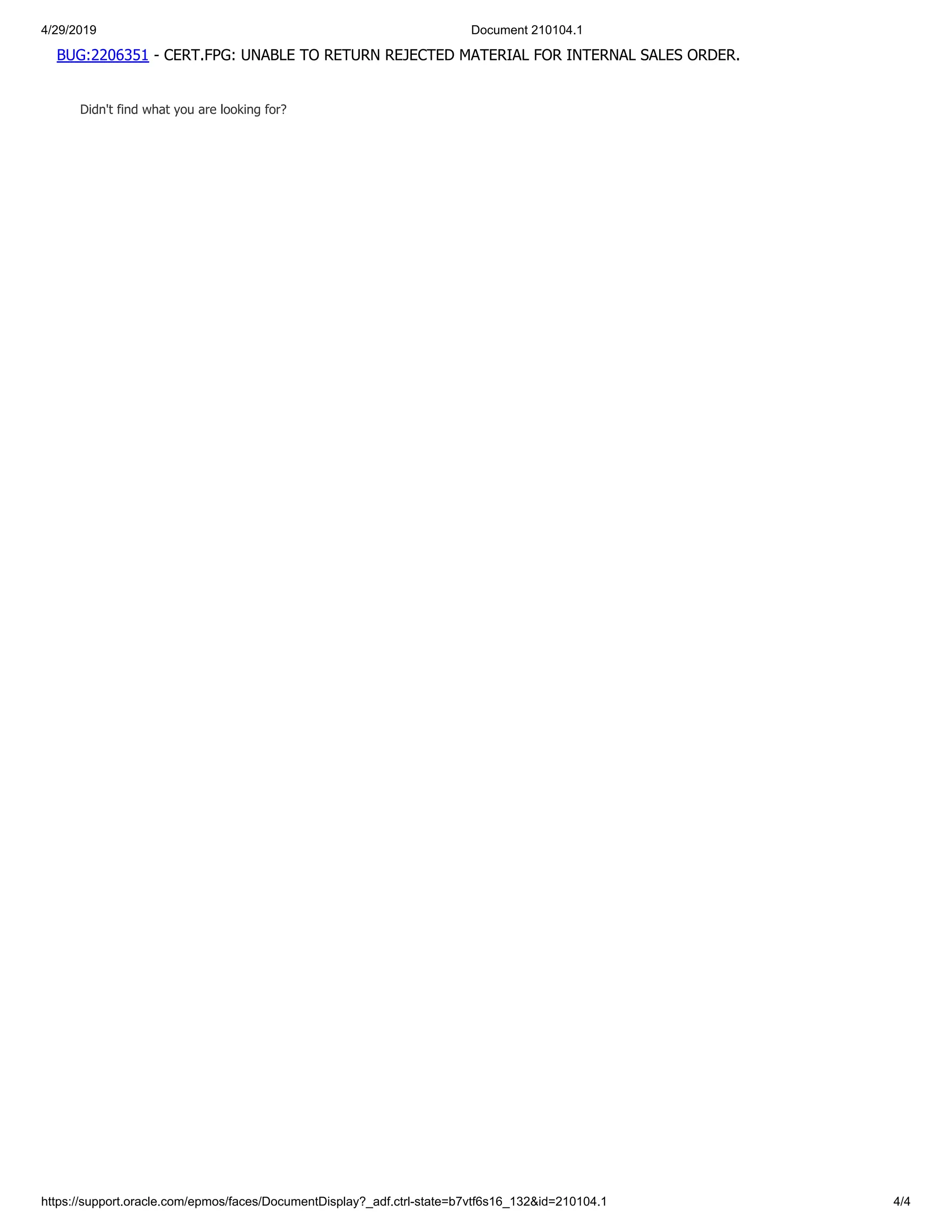 Faq receiving returns and corrections document Oracle apps | PDF