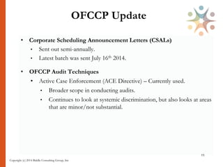 I Get That All the Time! Frequently Asked Questions About OFCCP Audits ...