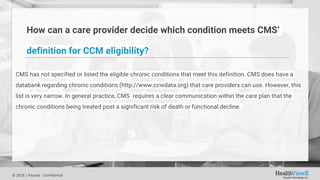 FAQs chronic care management medicare reimbursement billing | PPTX