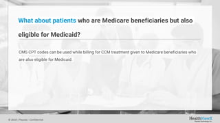 FAQs chronic care management medicare reimbursement billing | PPT
