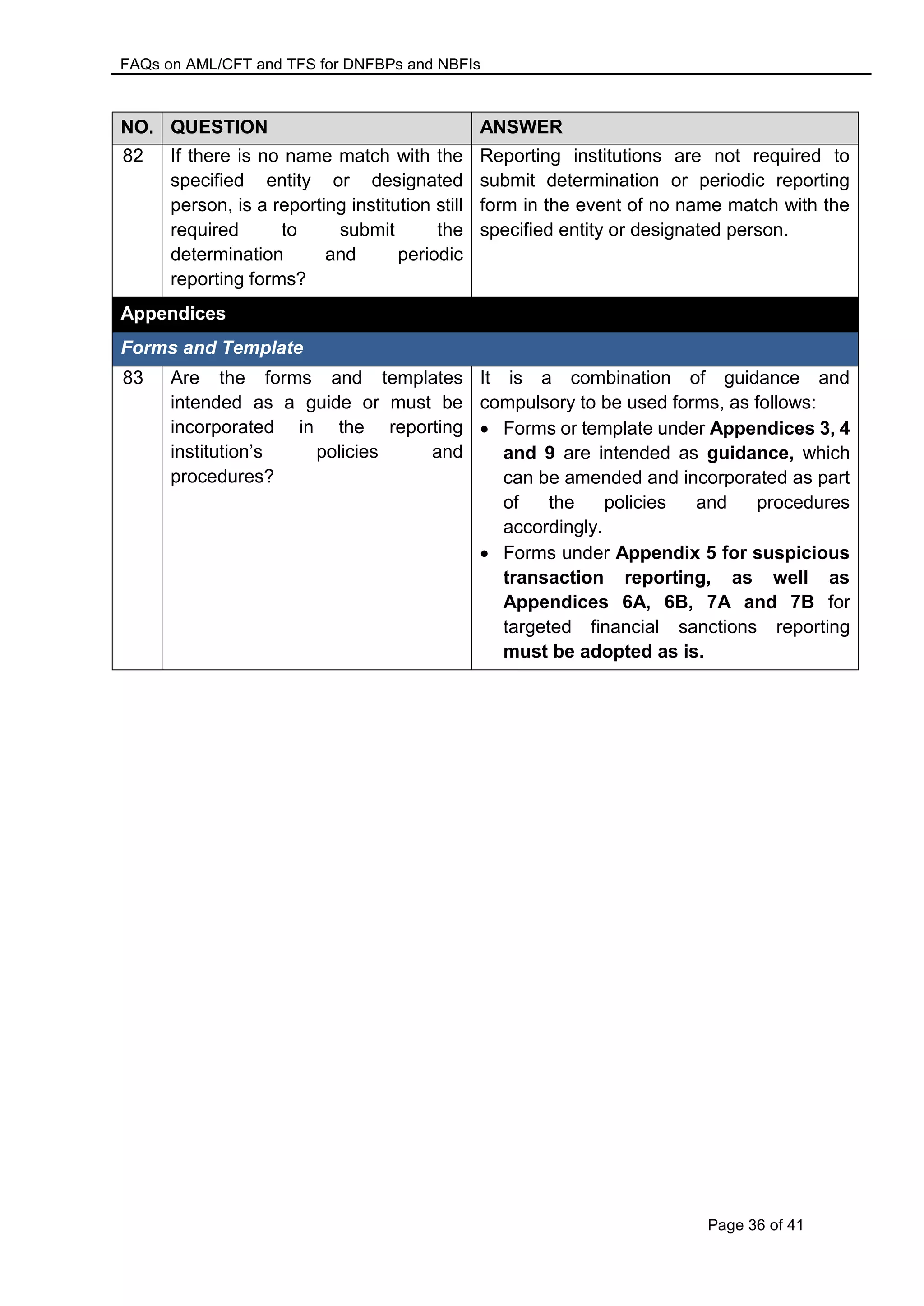 Frequently Asked Questions on Anti-Money Laundering | PDF