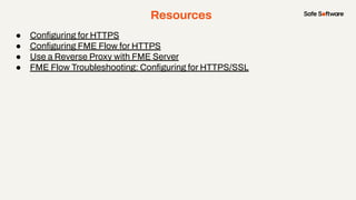 FME Flow Fundamentals for Admins: Setup & Configuration FAQs | PDF