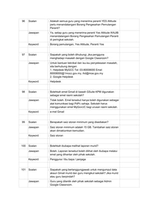 Faq (soalan lazim) 24 jun 2019 | PDF