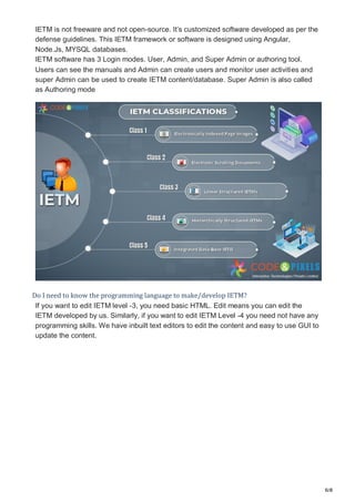 FAQs of IETMs Code And Pixels.pdf