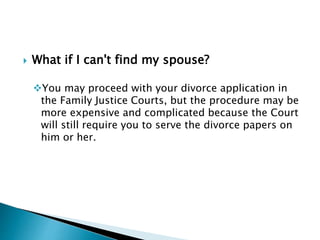 FAQs on divorce | PPTX