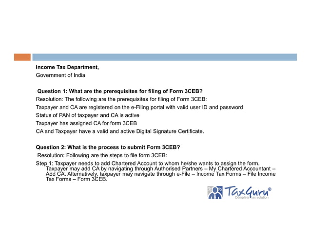 FAQ’s on filing of Income Tax Form 3CEB.pdf