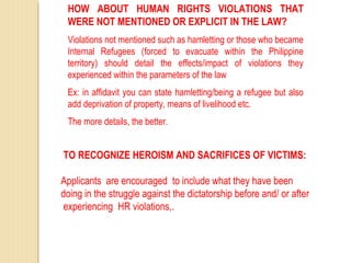 Fa qs on martial law claims in power point | PPT