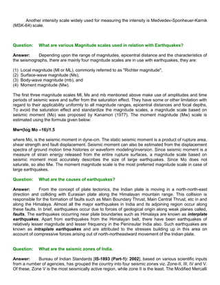 Title image on the FAQs_on Seismology.pdf